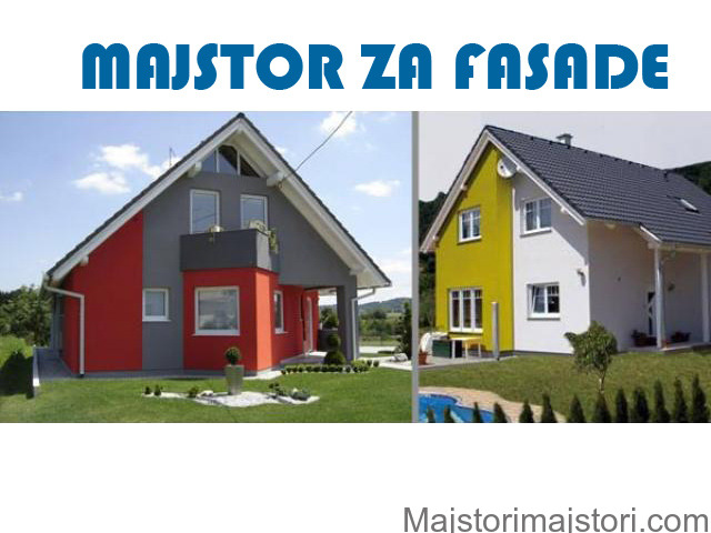Majstor za fasadu - Fasade Beograd - Majstori za sve, Beograd